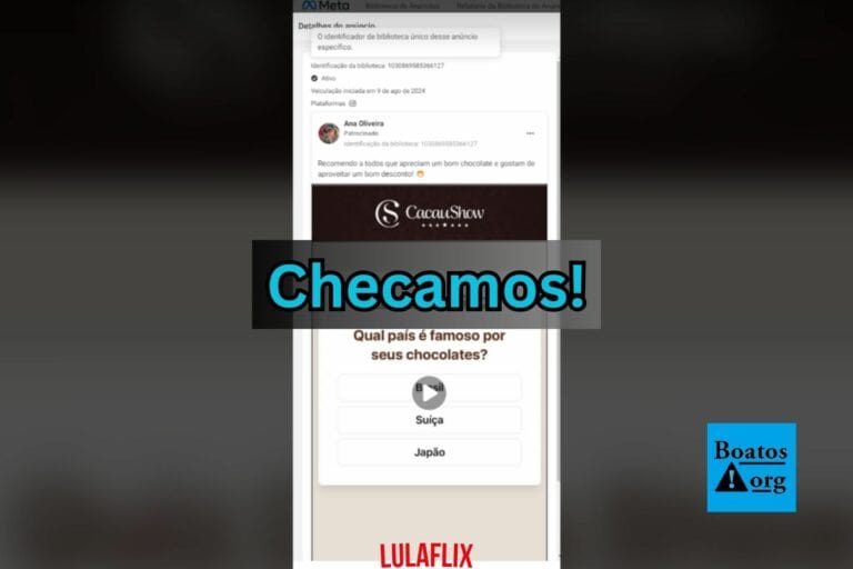 Caixa branca da Cacau Show é real, mas mensagem que promete quiz e ...